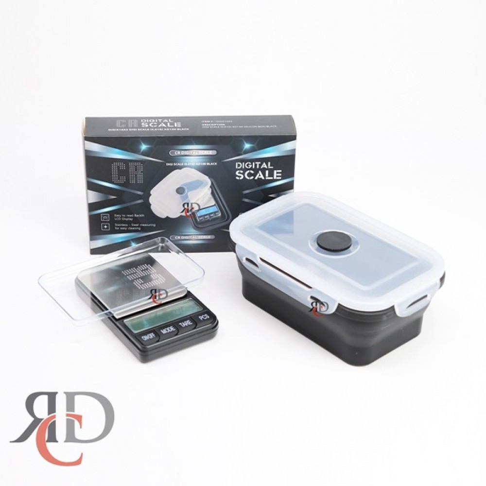SMOKE SHOP : DIGITAL SCALE AD-100BLK (SILICONE BOX) 0.01G ...