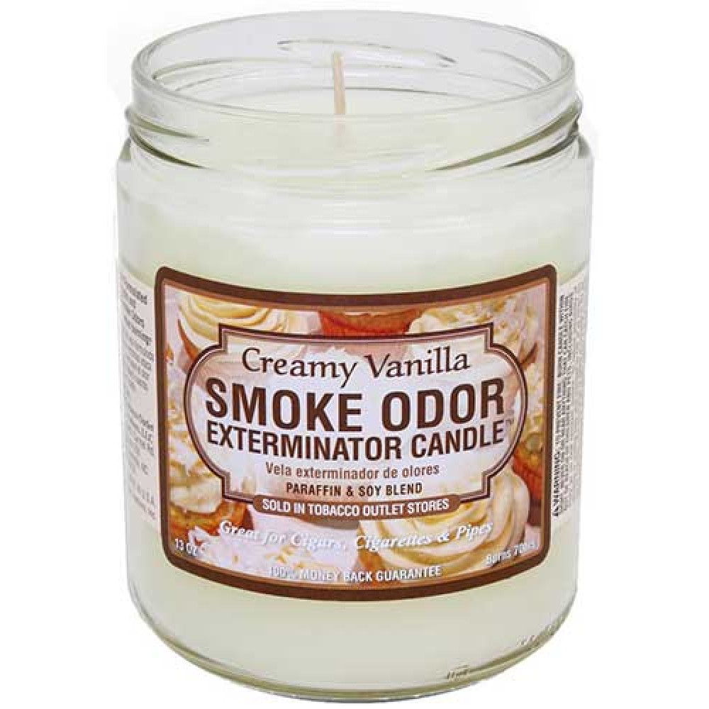 AIR FRESHENER : SMOKE ODOR CANDLE 13OZ