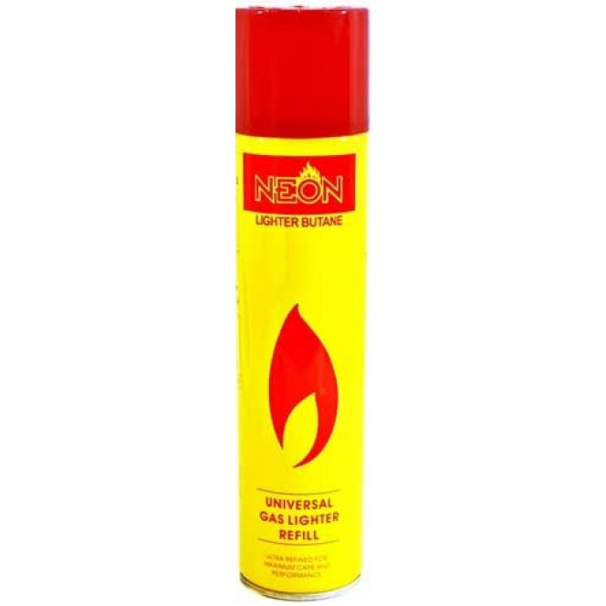 NEON BUTANE GAS 10.14 flOZ 12CT/Pack