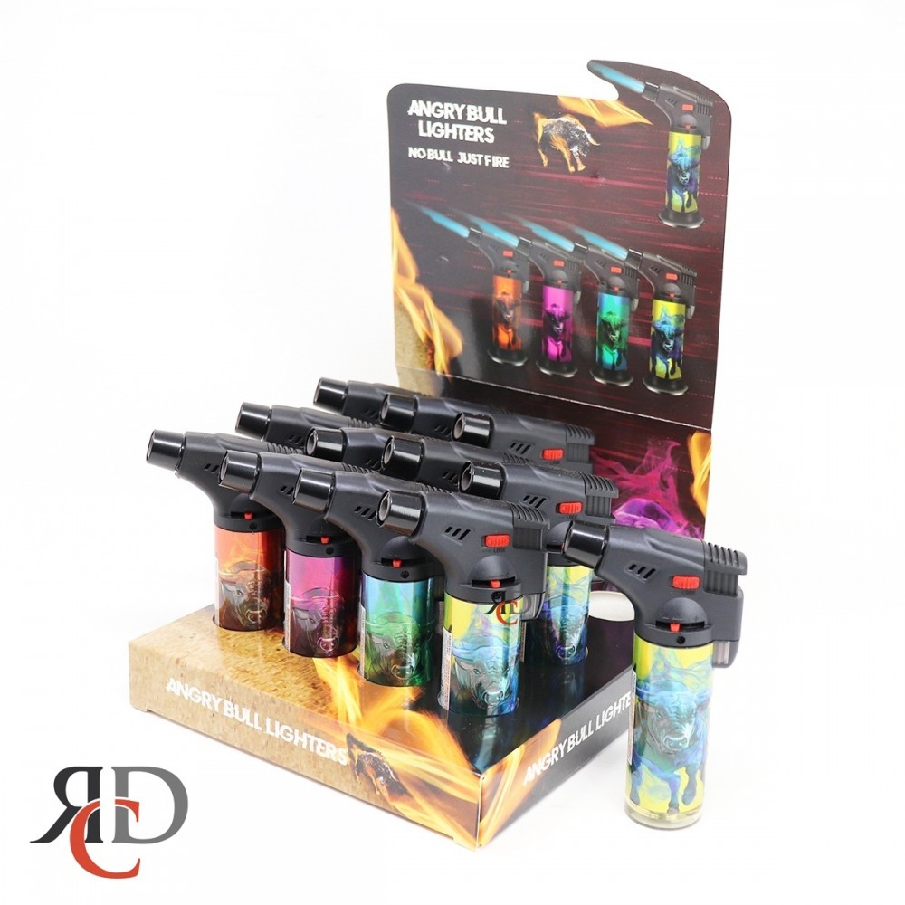 ANGRY BULL TORCH 12CT/ DISPLAY - GLOWING BULL | RIGHT CHOICE ...