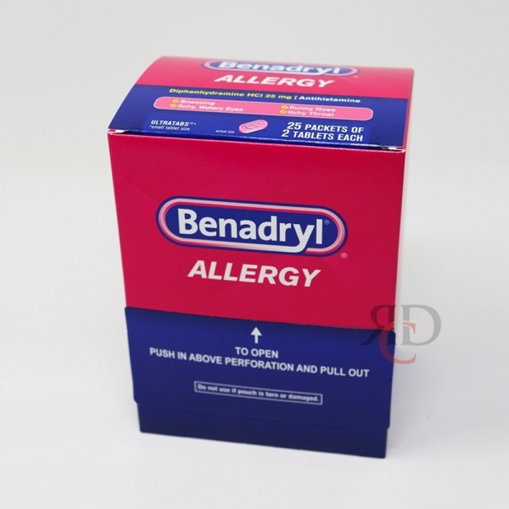 BENADRYL LOOSE 25CT/ DISPLAY