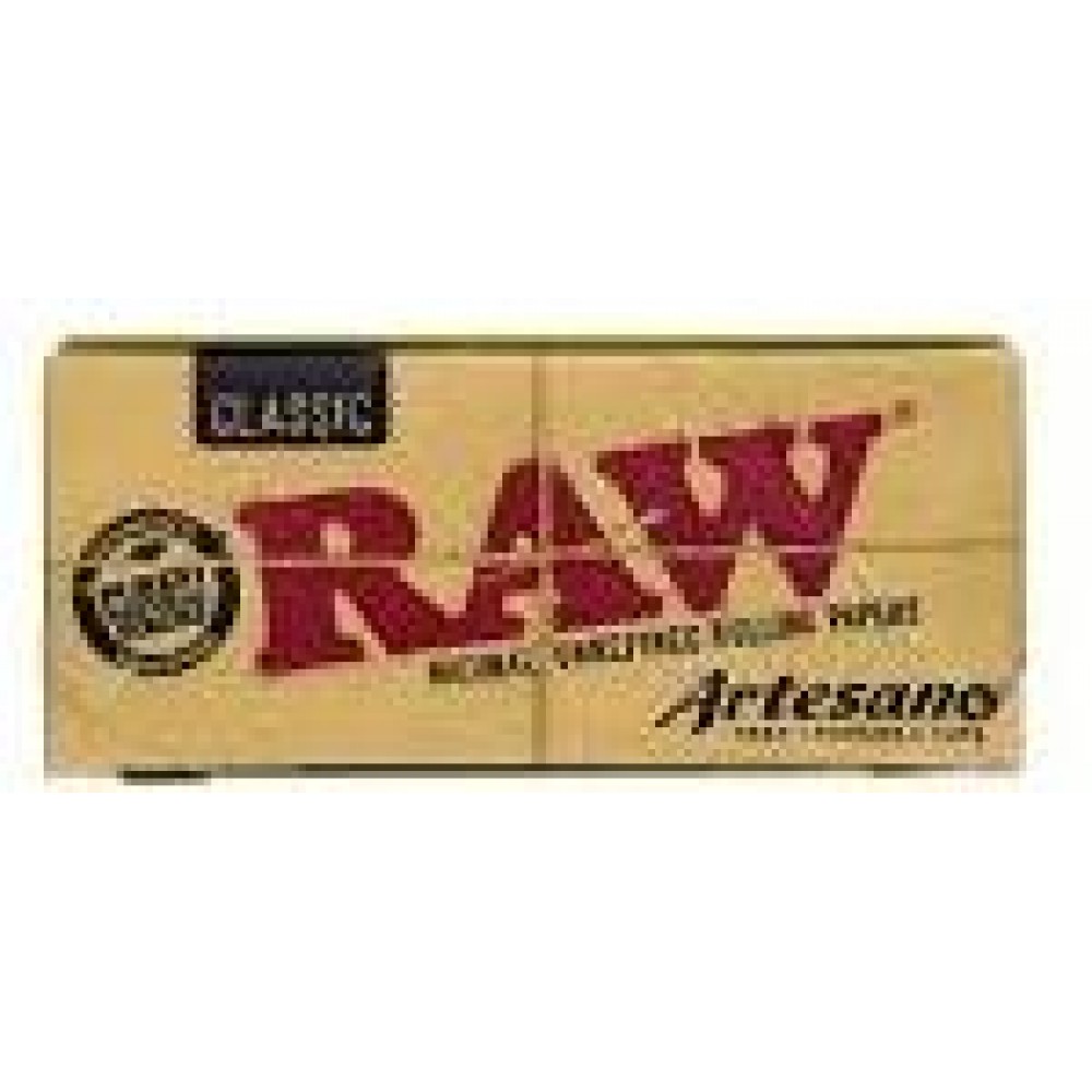 ROLLING PAPERS : RAW ARTESANO CLASSIC 1 1/4 CIGARETTE ROLLING ...