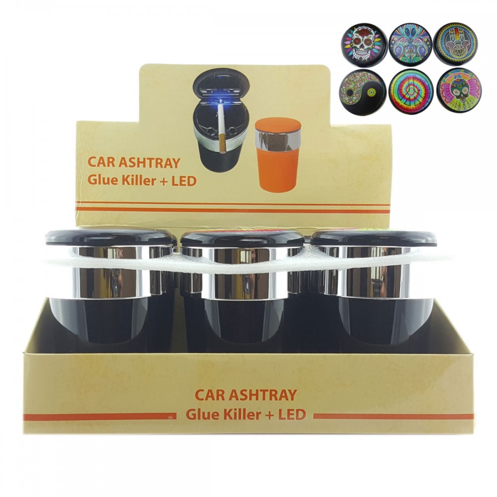 TOP DESIGNED LED CAR ASHTRAY ASH09