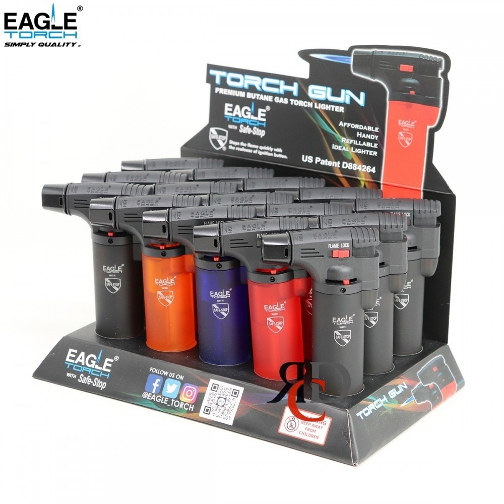 SMOKE SHOP : LIGHTER EAGLE TORCH GUN DISPLAY PT101U 20CT ...