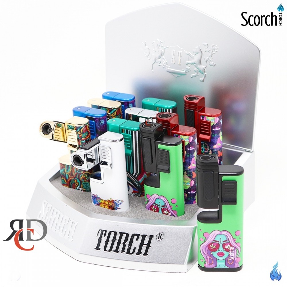 SCORCH TORCH SINGLE TORCH W/ ROTATING NOZZEL & CIGAR ...