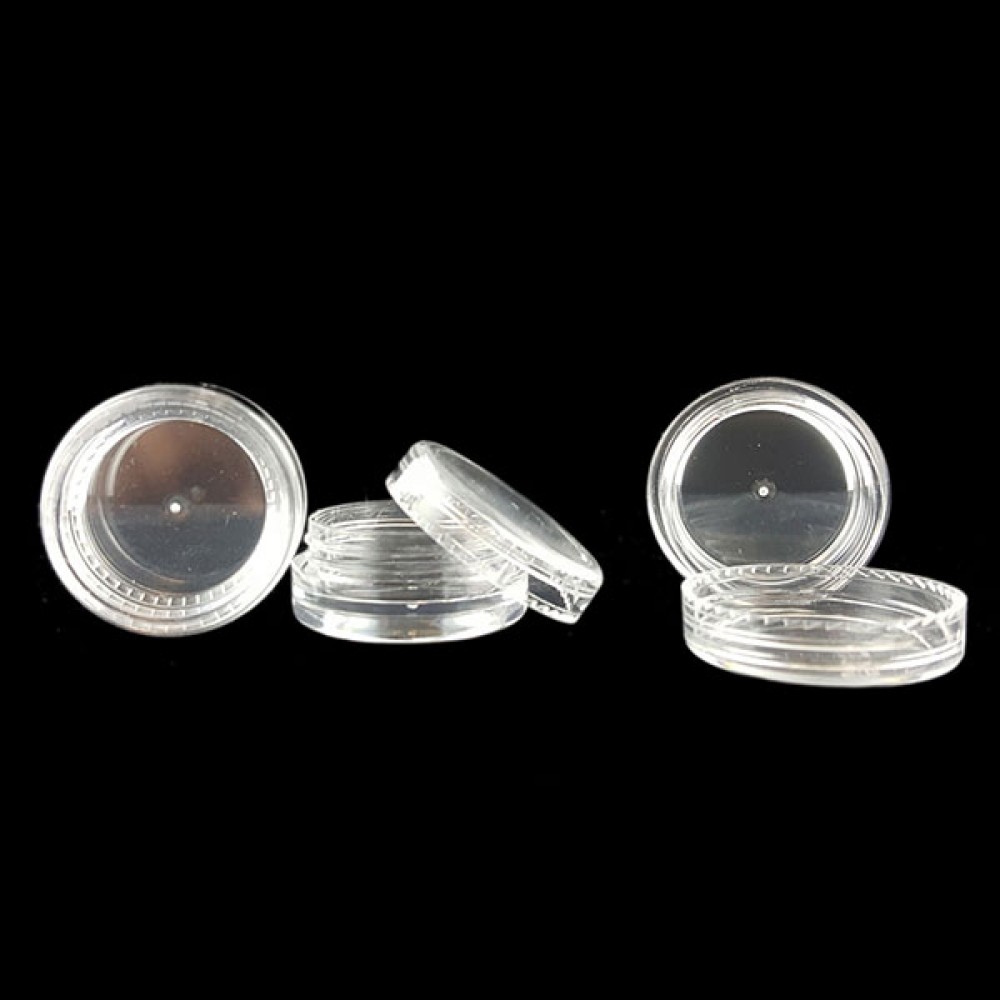 CLEAR ACRYLIC JAR SMALL SJ120 25CT/PACK