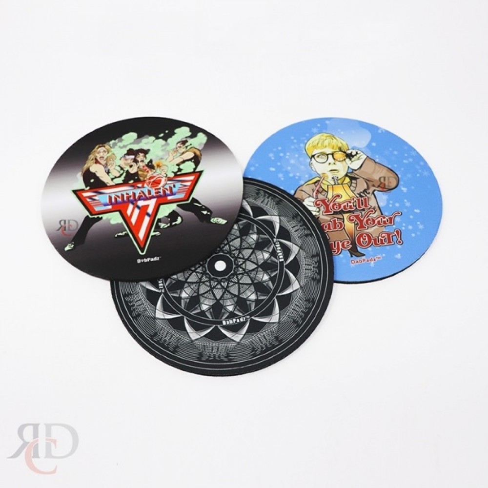 DAB MATS : DAB PADZ 8INCH (MEDIUM) FABRIC TOP