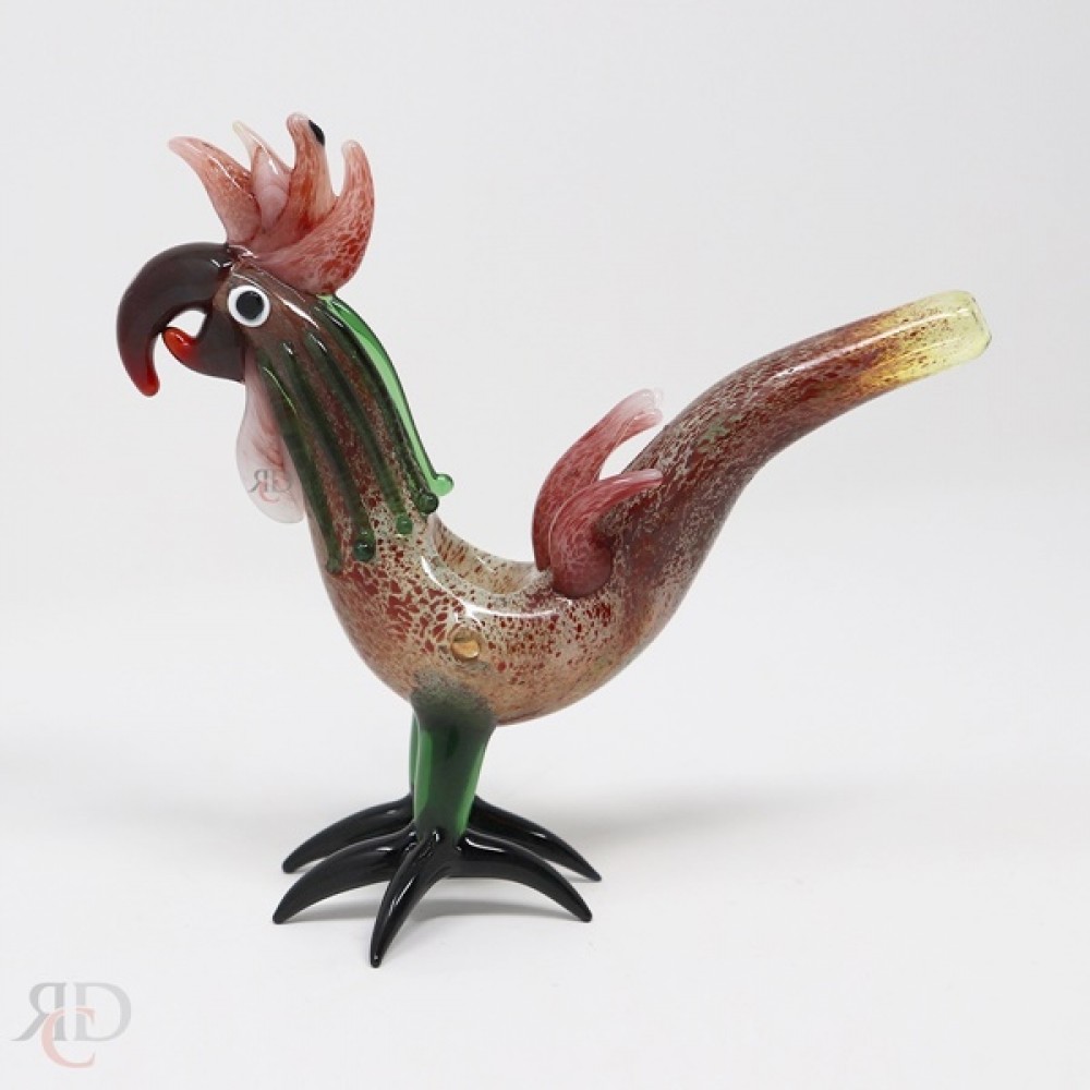 SMOKING PIPES : ROOSTER ANIMAL PIPE 1CT