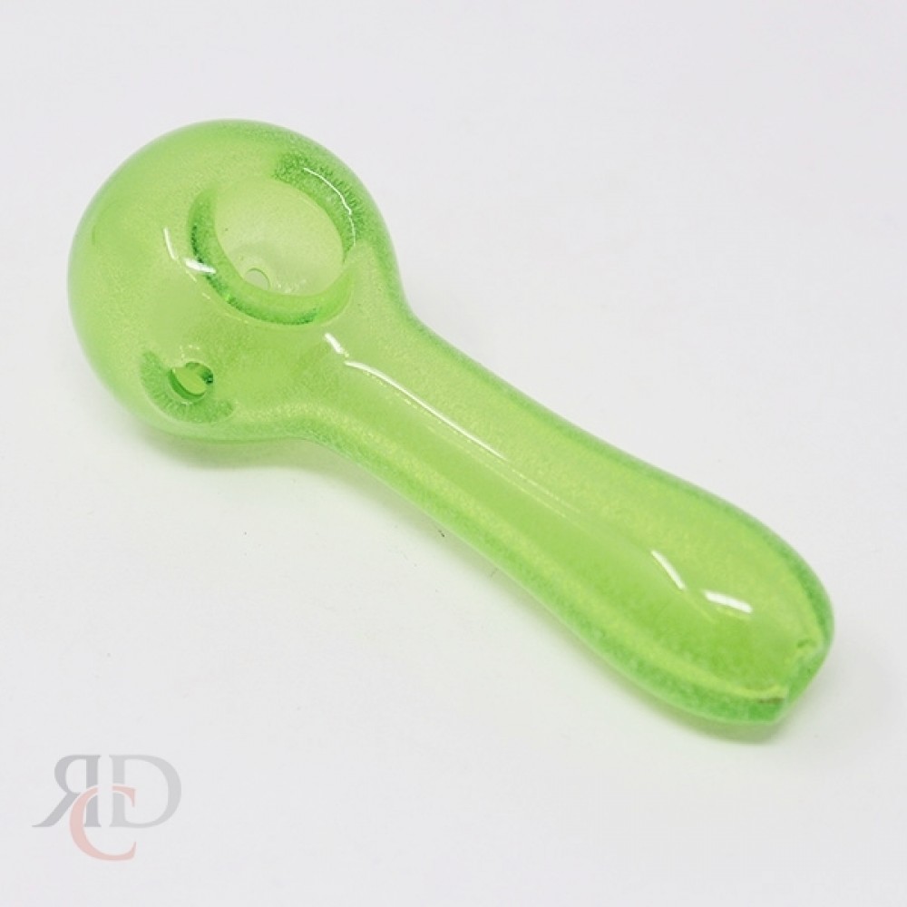 GLASS PIPE FANCY GLOW IN DARK GP8006 1CT