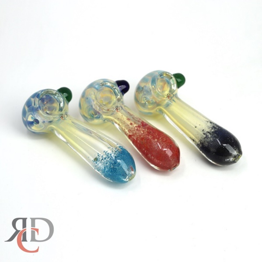GLASS PIPE FRIT HEAD ART GP4570 1CT