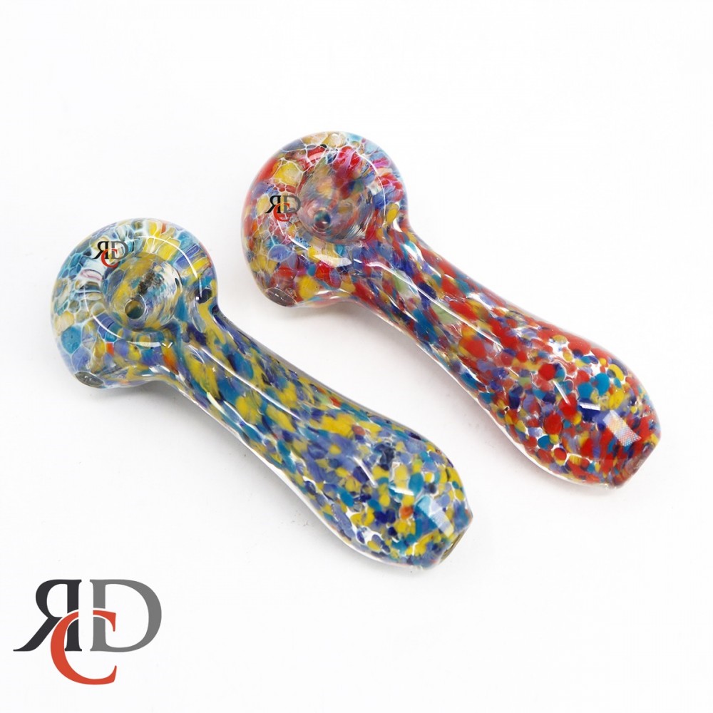 GLASS PIPE GRAM MULTI FRIT ART PIPE GP2640 1CT