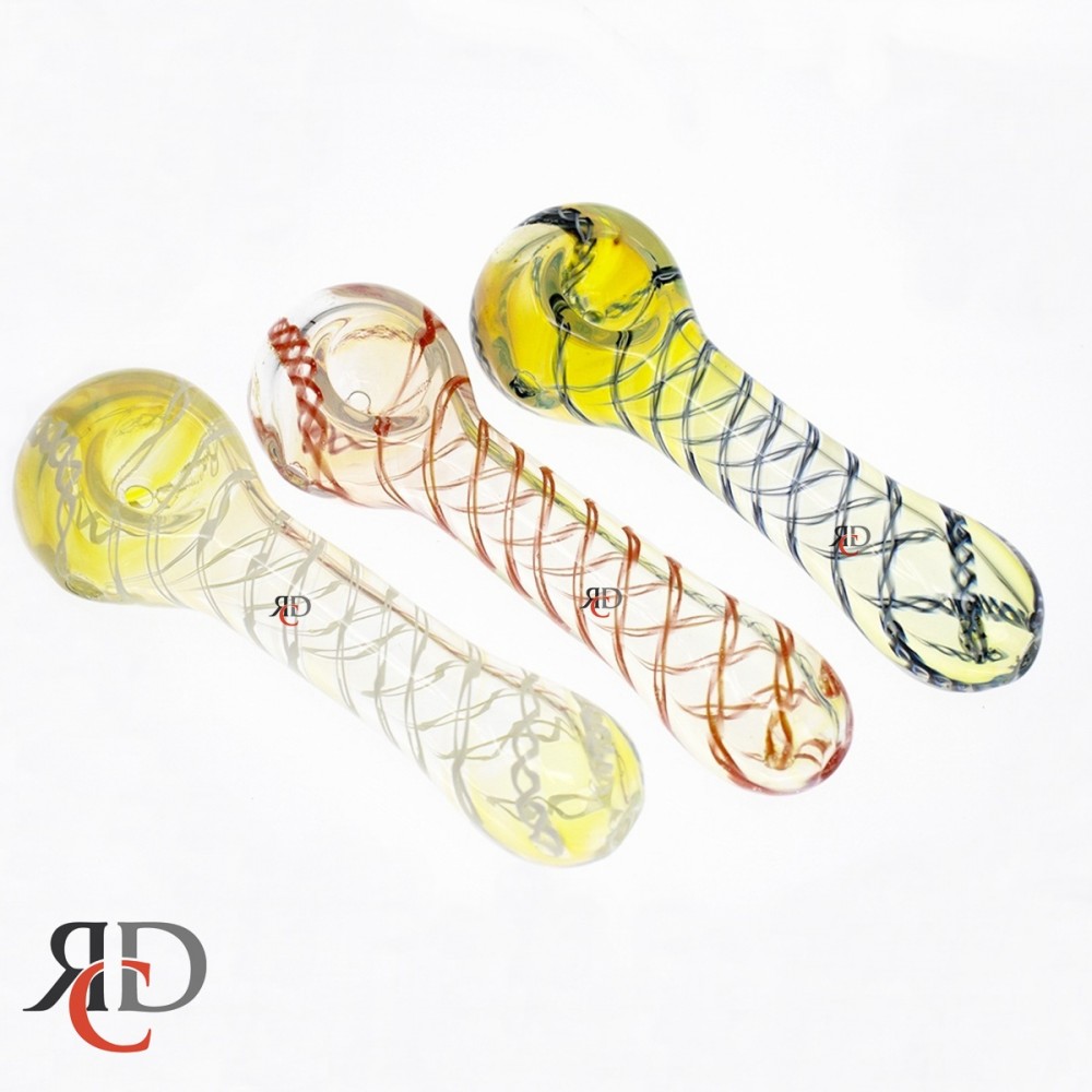 GLASS PIPE SWIRL ART GP3596 1CT | RIGHT CHOICE DISTRIBUTORS,