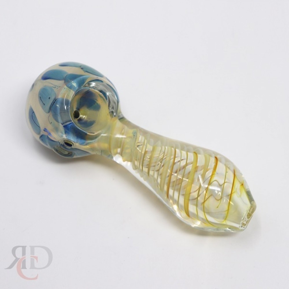 HAND PIPE HONEY COMB ART PIPE GP5006 1CT