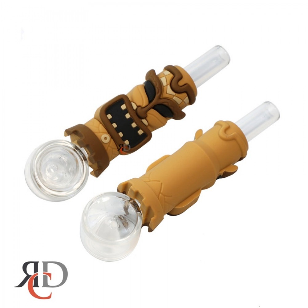 SILICONE HAND PIPE NATIVE AMERICAN SP256 1CT | RIGHT CHOICE ...